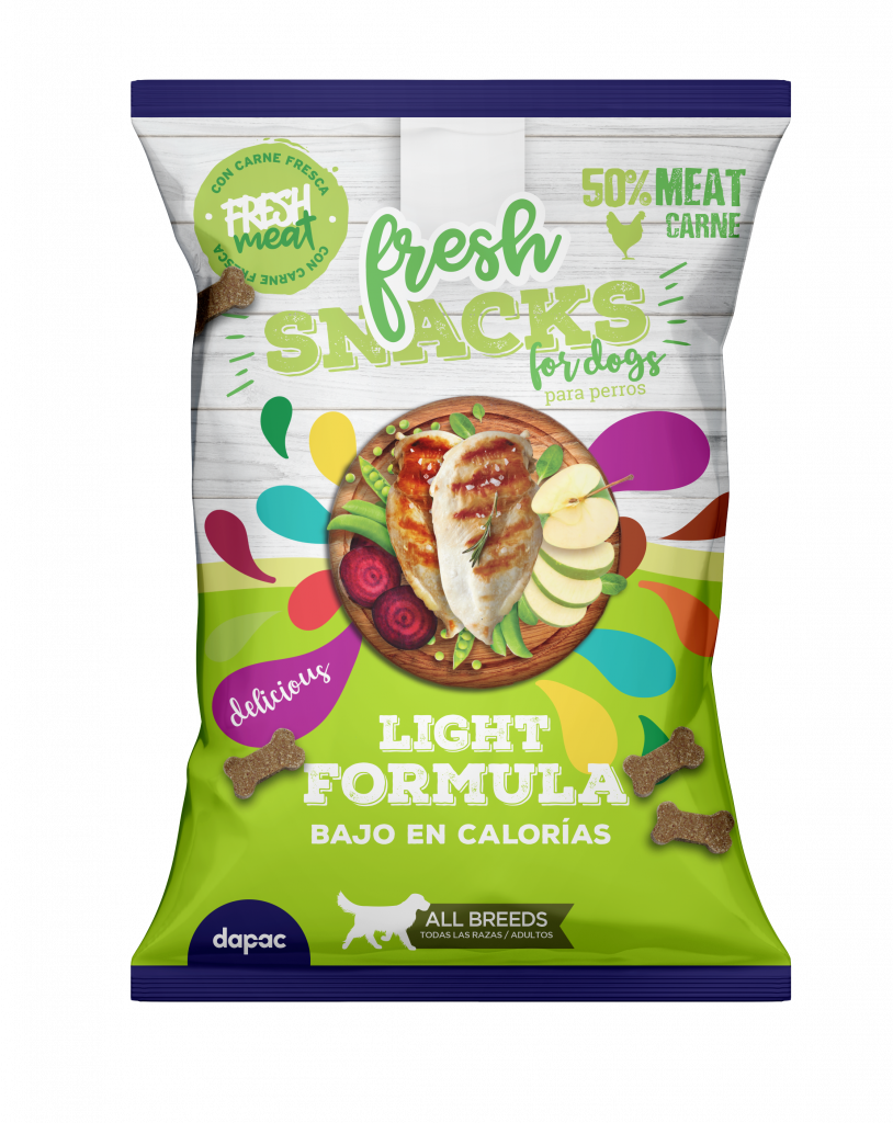 Fresh snacks Light Formula receta saludable para perros