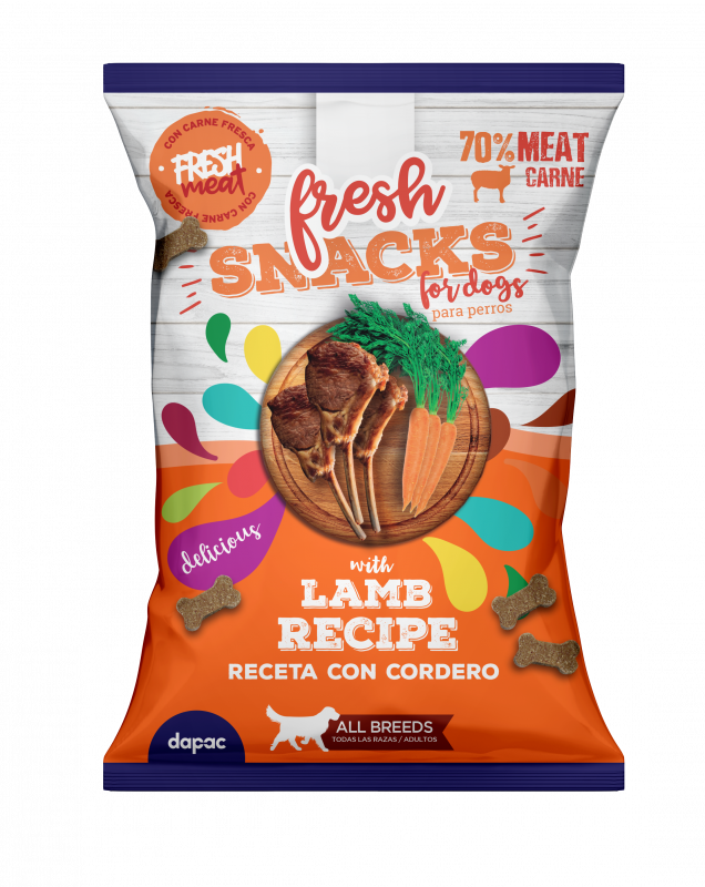 Fresh Snacks de cordero para perros Fresh Mediterranean Blend